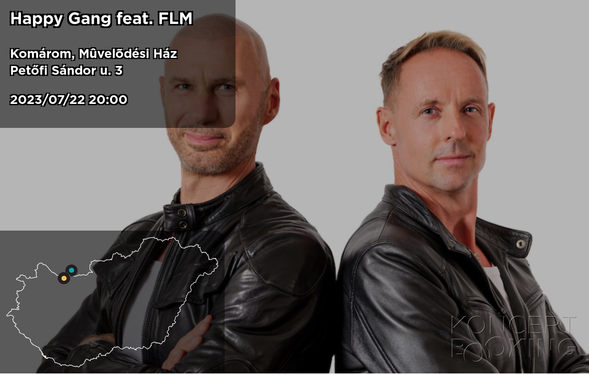 EnterTrain Party Band 2023/08/19 00:00 Sárisáp Bányász közösségi tér ...